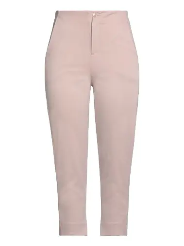 European Culture Straight-leg Cropped Trousers - Pink