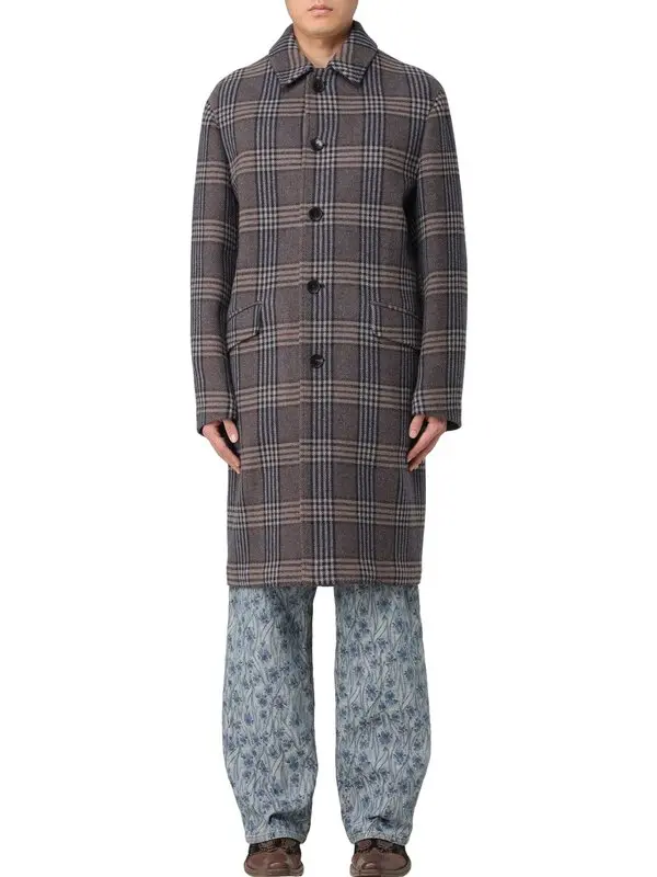 Etro Overcoat - Brown