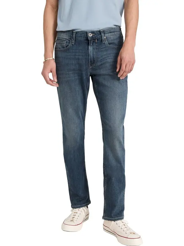 Paige Federal Transcend Slim Straight Jeans - Birch