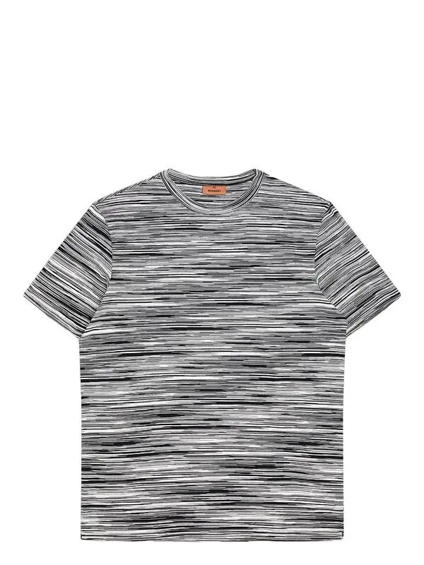 Missoni Spacedyed Cottonjersey Tshirt - Black