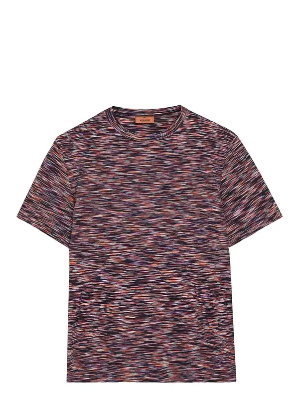 Missoni Spacedyed Cottonjersey Tshirt - Orange