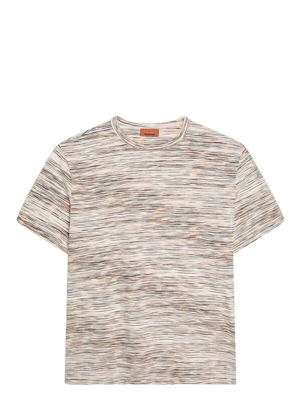 Missoni Spacedyed Cottonjersey Tshirt - Pastel Orange