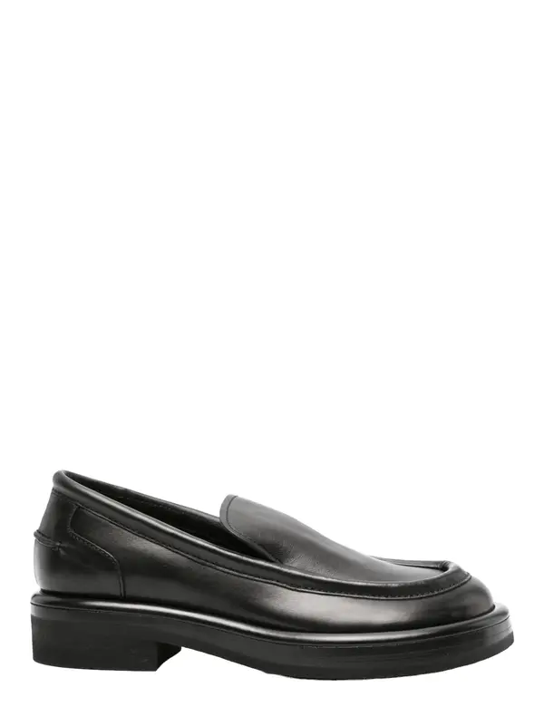 Officine Creative Era 009 Leather Loafers - Black