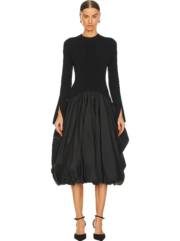 Simkhai Kenlie Midi Dress - Black