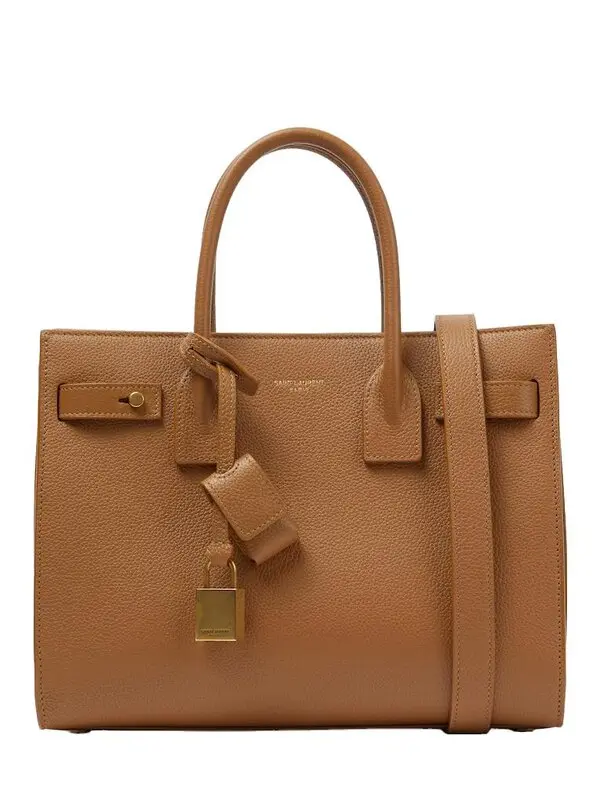 Saint Laurent Sac De Jour Baby Small Tote Bag - Brown