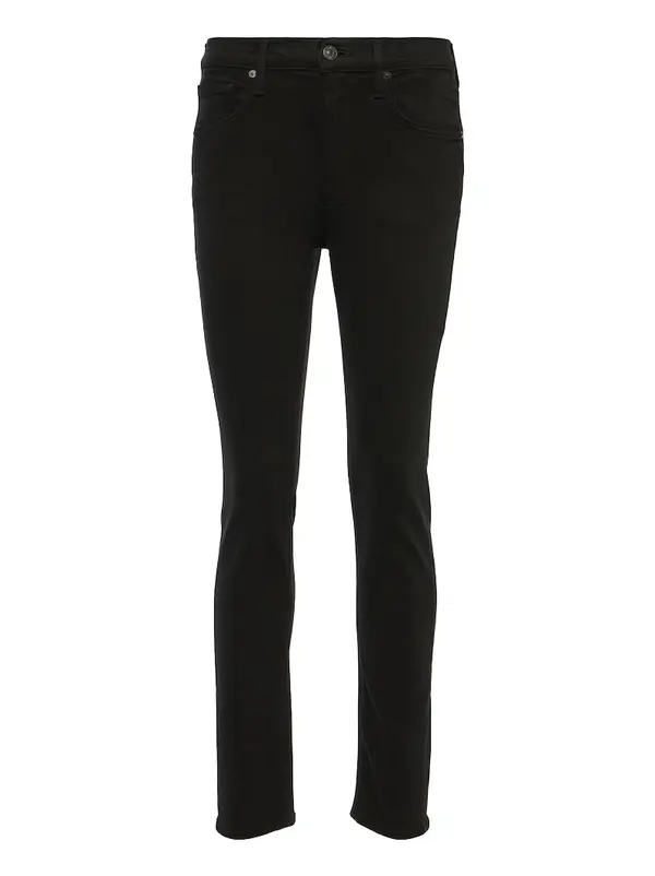 Citizens Of Humanity Sloane High-rise Skinny Jeans - Black