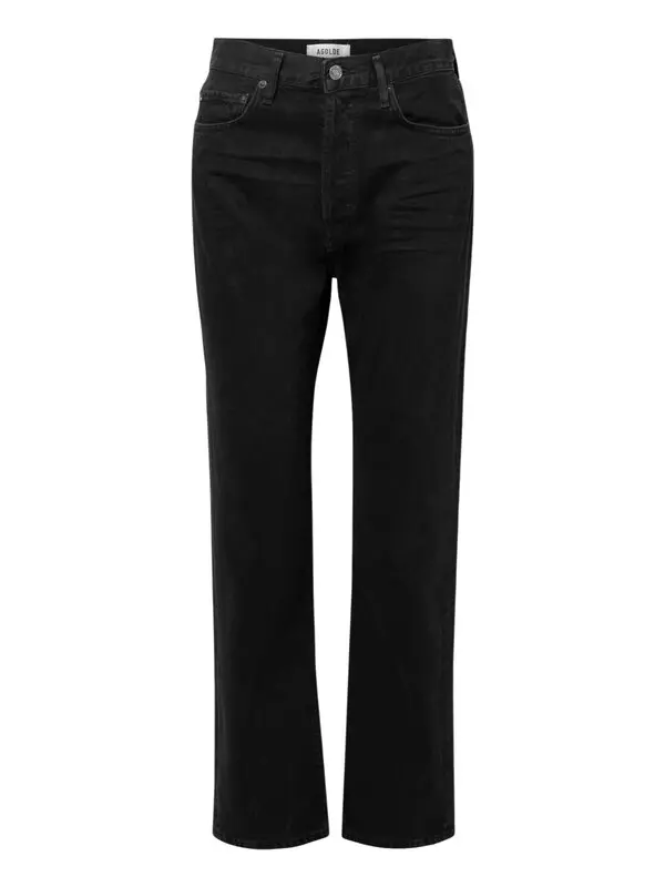 AGOLDE 90s Pinch Waist High-rise Straight-leg Jeans - Black