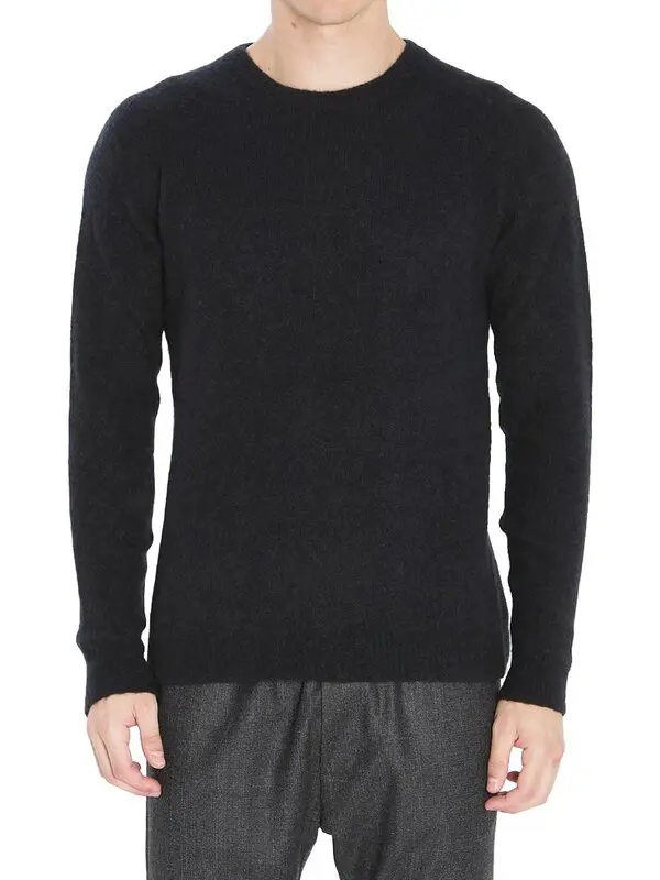 ROBERTO COLLINA Crewneck Sweater - Black