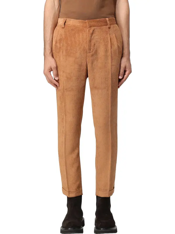 DANIELE ALESSANDRINI Trousers - Camel