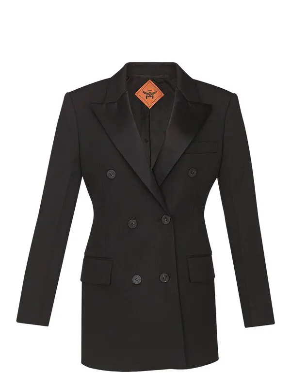Mcm Power Wool Jacket - Black
