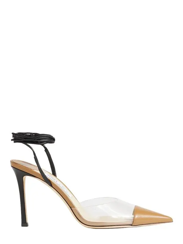 JIMMY CHOO Farley 95 Pumps - Sand