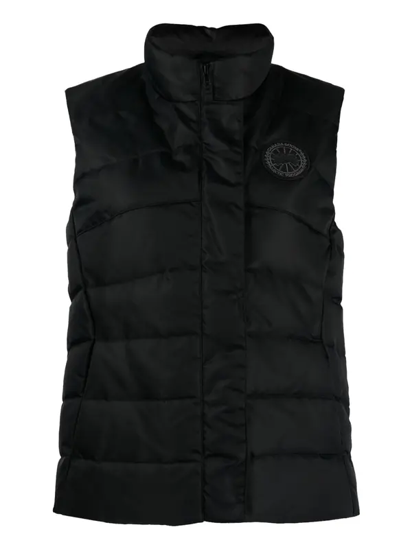 Canada Goose Freestyle Logo-appliqué Padded Gilet - Black