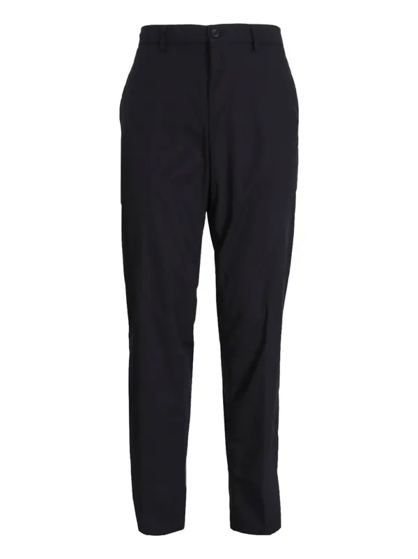BOSS Tapered-leg Chino Trousers - Black