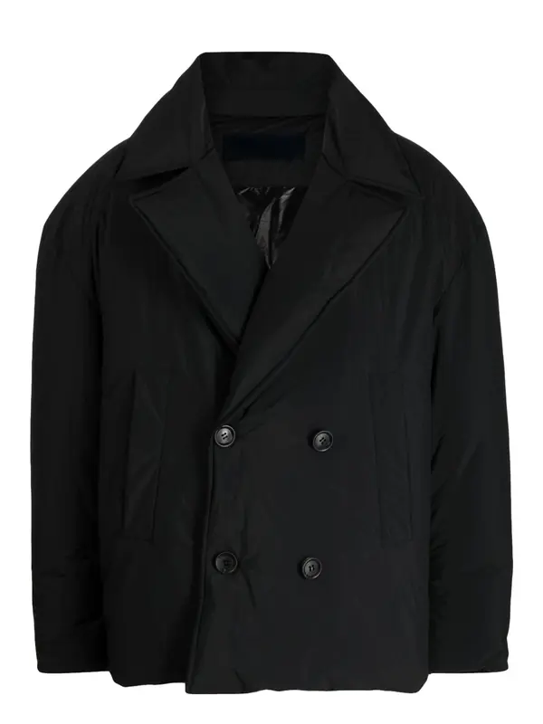 JUUN.J Notched-lapels Padded Jacket - Black