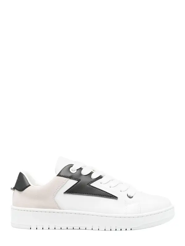 Neil Barrett Duran Leather Sneakers - White