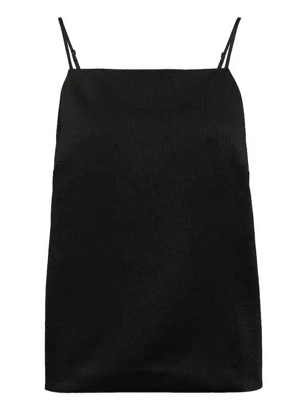JOSEPH Open-back Top - Black