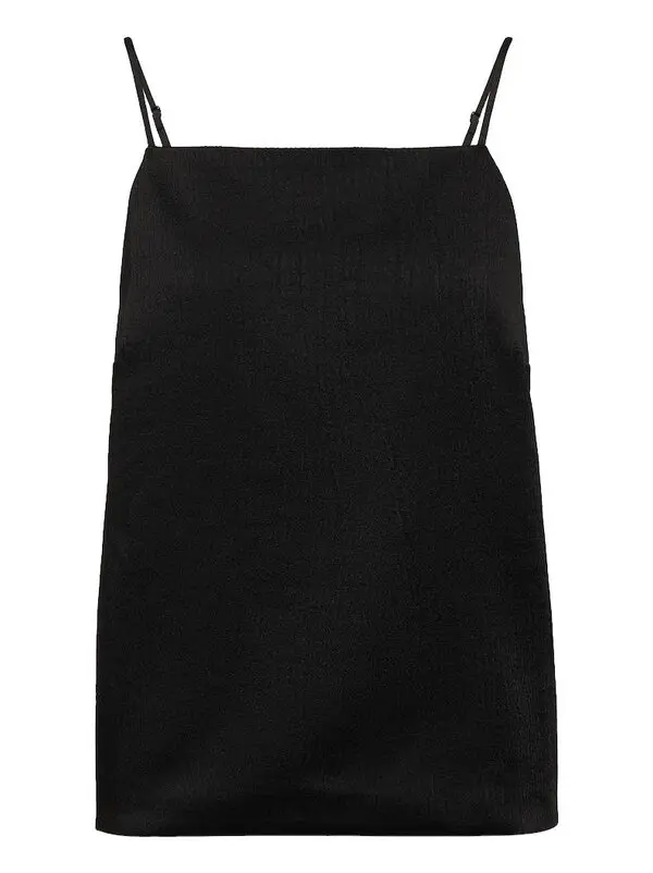 JOSEPH Open-back Top - Black