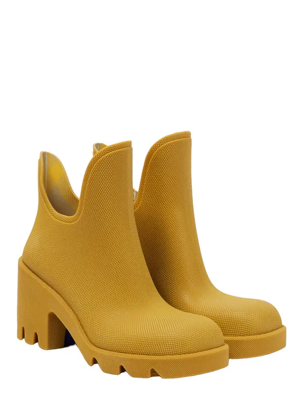 Burberry Lf Rachel Ankle Boots - Yellow