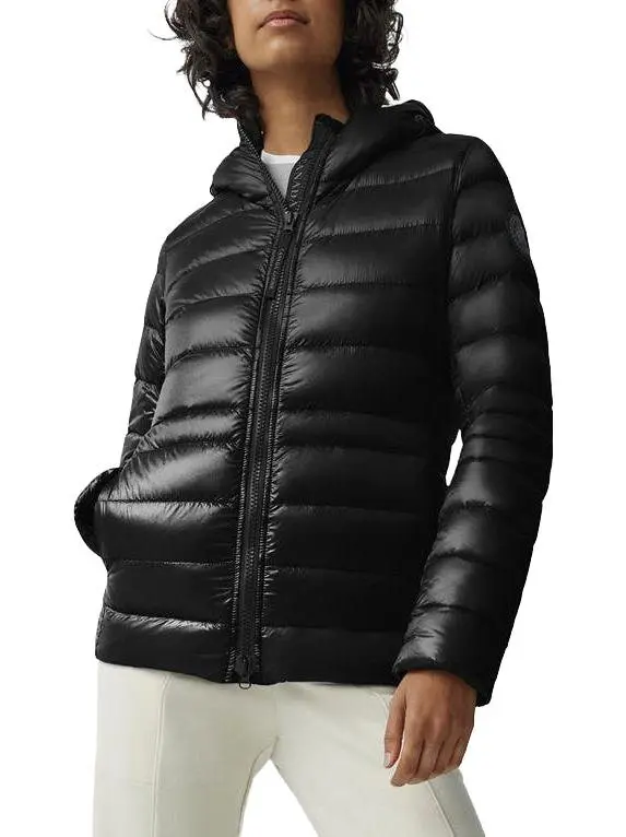 Canada Goose Cypress Packable Hooded 750-fill-power Down Puffer Jacket - Black - Noir