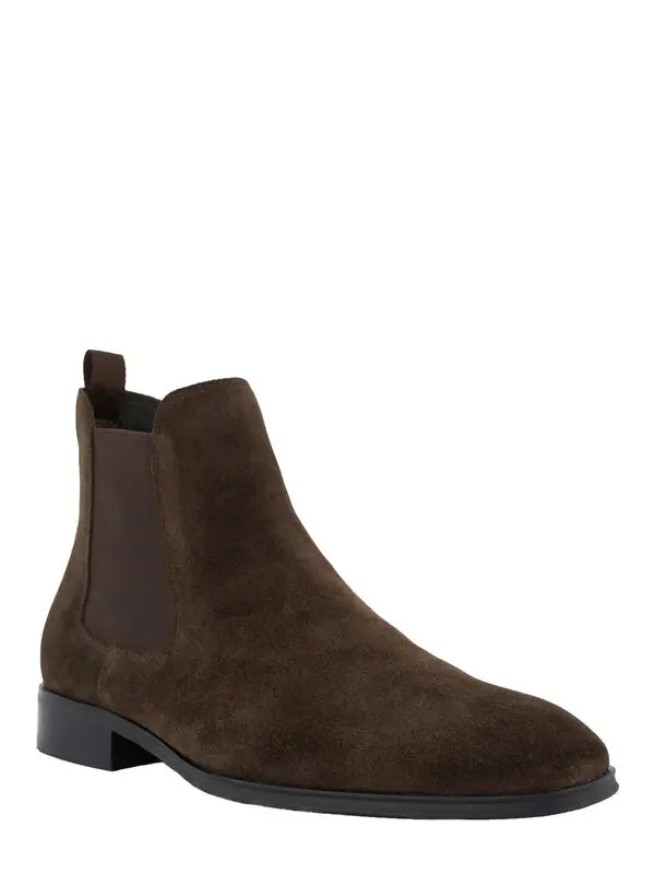 Dune London Mandatory Chelsea Boot - Dark Brown
