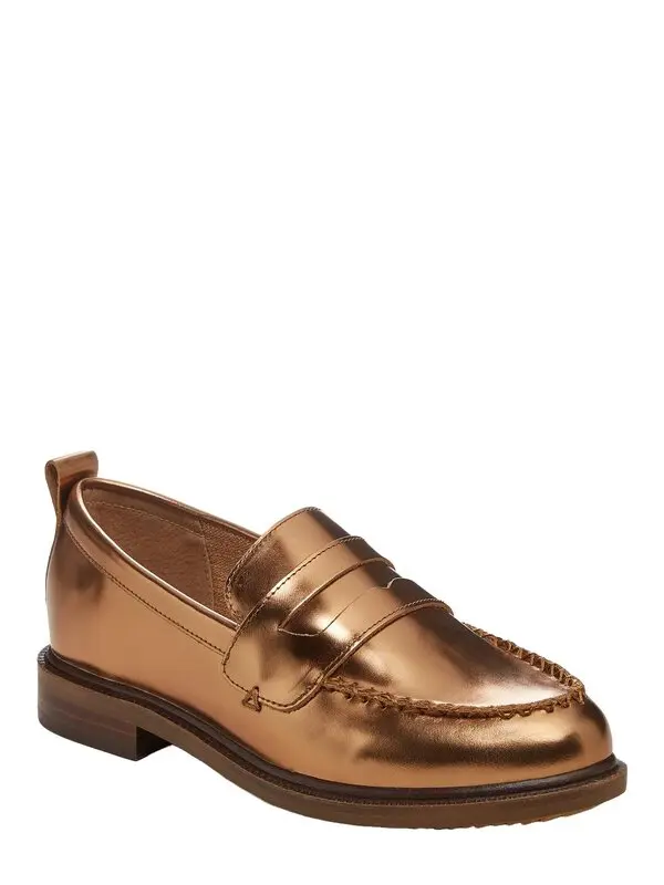 KELSI DAGGER BROOKLYN Lens Penny Loafer - Cognac