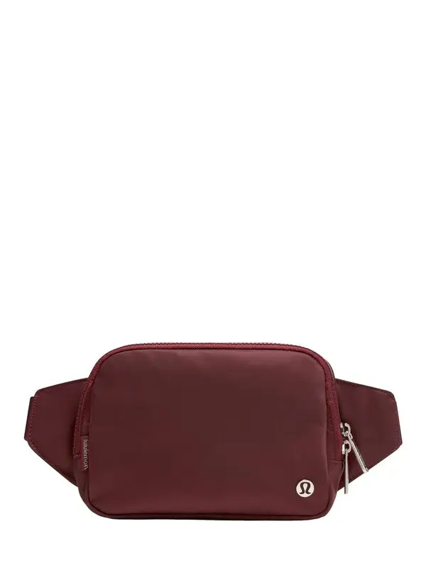 Lululemon Everywhere Belt Bag Large 2l - Burgundy Bay/silver