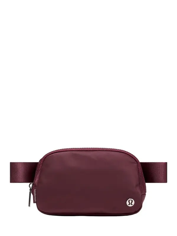 Lululemon Everywhere Belt Bag With Long Strap 1l - Burgundy Bay/silver