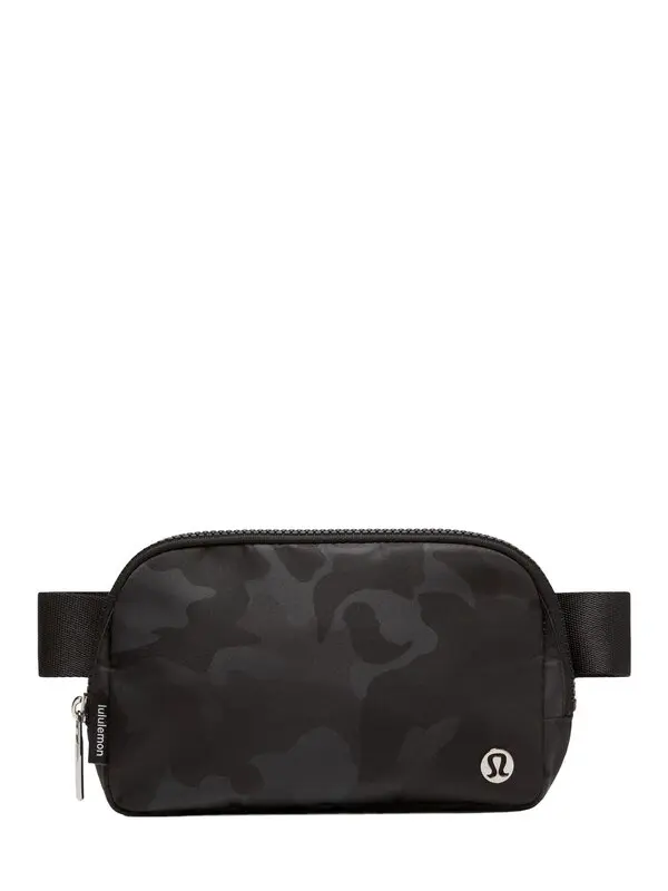 Lululemon Everywhere Belt Bag With Long Strap 1l - Floral Camo Black Multi/black/silver