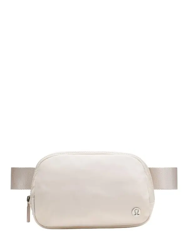Lululemon Everywhere Belt Bag With Long Strap 1l - Light Ivory/silver