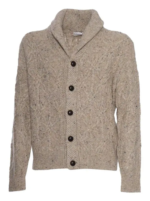 BALLANTYNE Buttoned Cardigan - Beige