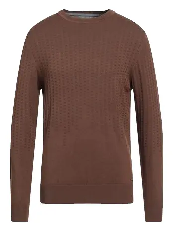 PRIMO EMPORIO Crewneck Sweater - Brown