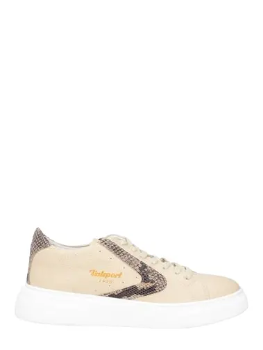 VALSPORT Leather Low-top Sneakers - Beige