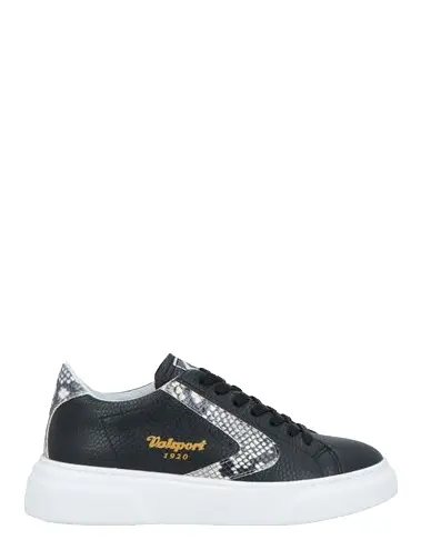 VALSPORT Leather Low-top Sneakers - Black