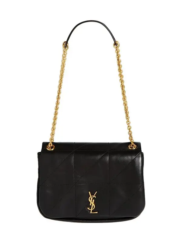 Saint Laurent Small Jamie Patchwork Shoulder Bag - Nero