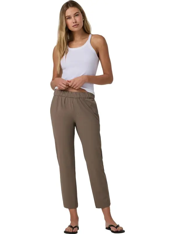 Vuori Miles Ankle Pant - Smokey Taupe
