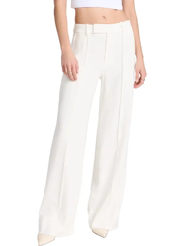 Proenza Schouler Weyes Wide-leg Pants - White