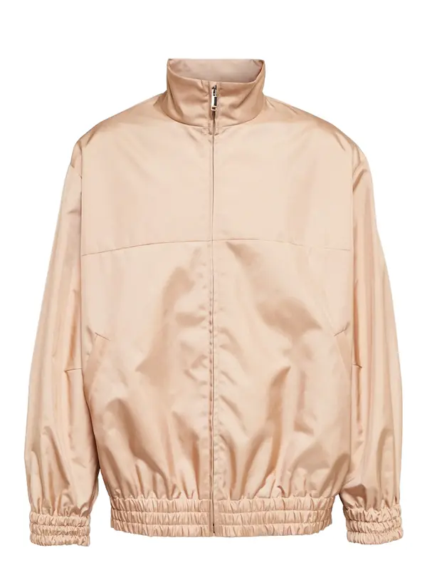 Valentino Garavani Oversized Satin Jacket - Beige