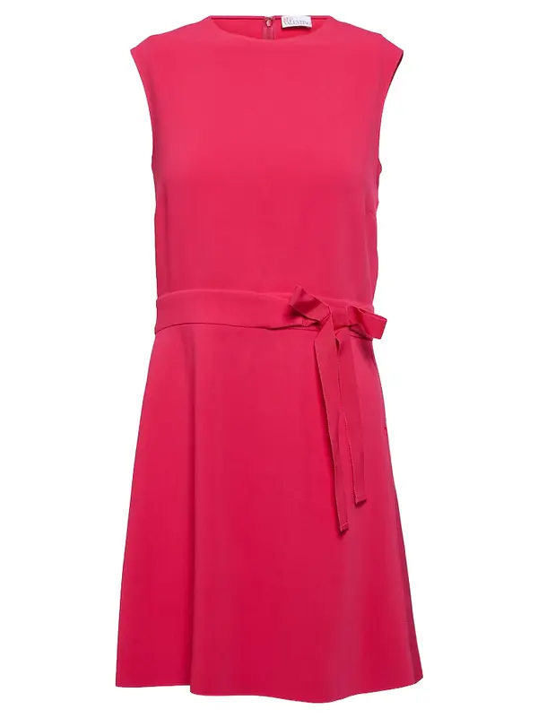 Red Valentino Crêpe Minidress - Pink