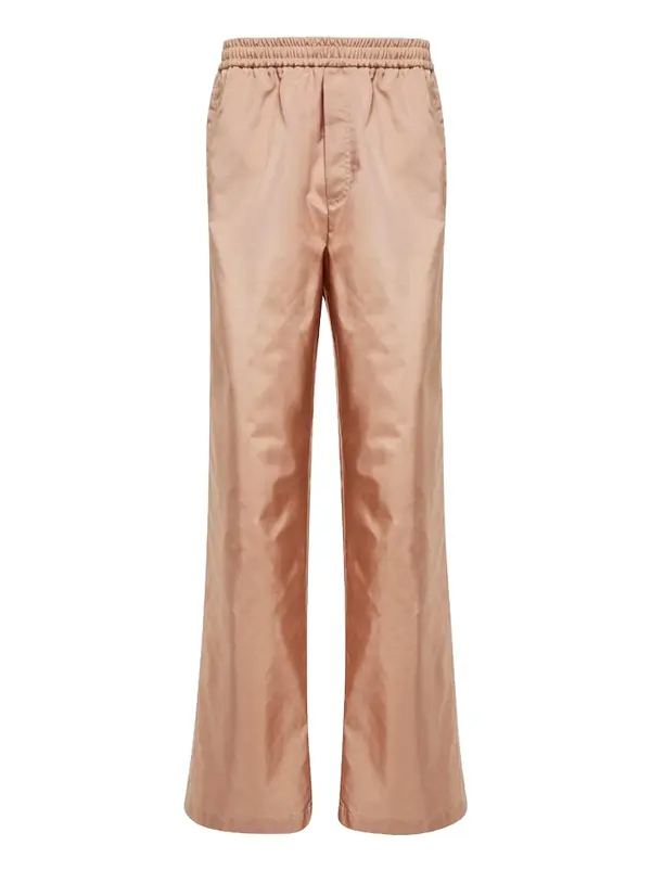 Valentino Garavani Wide-leg Track Pants - Beige