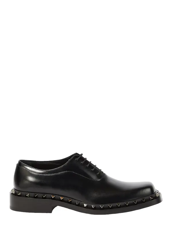 Valentino Garavani Rockstud Oxford Shoes - Black
