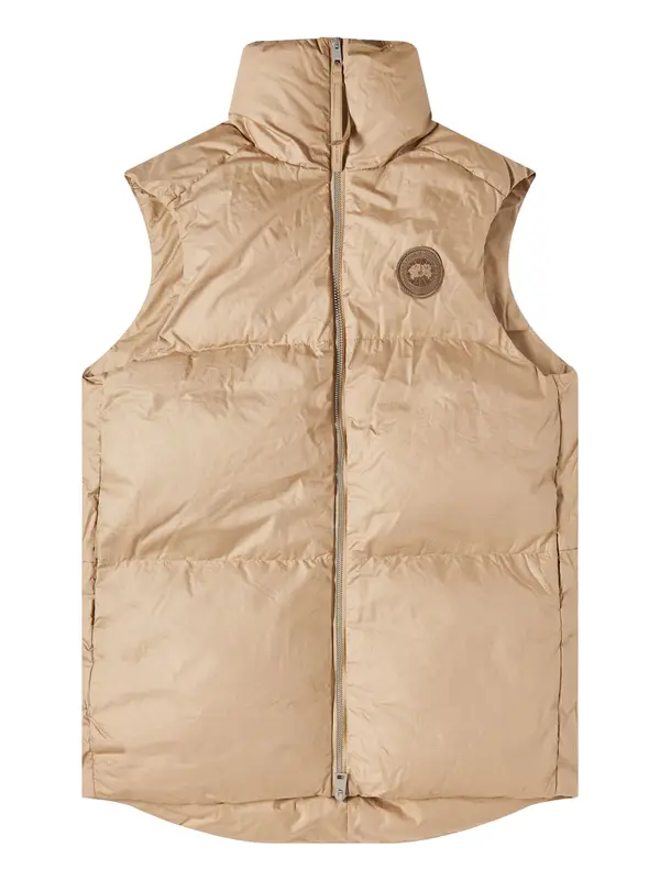 Canada Goose Garnet Long Padded Vest - Desert Sand