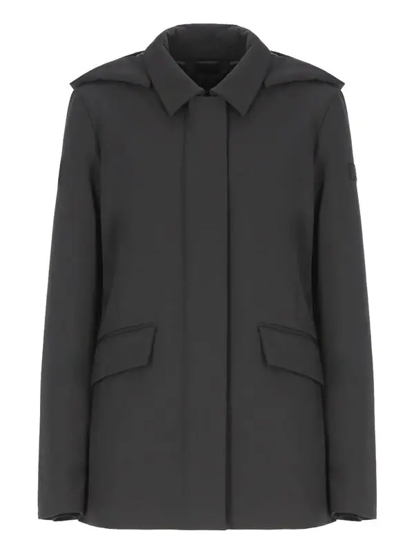 Peuterey Jacket With Hood - Black