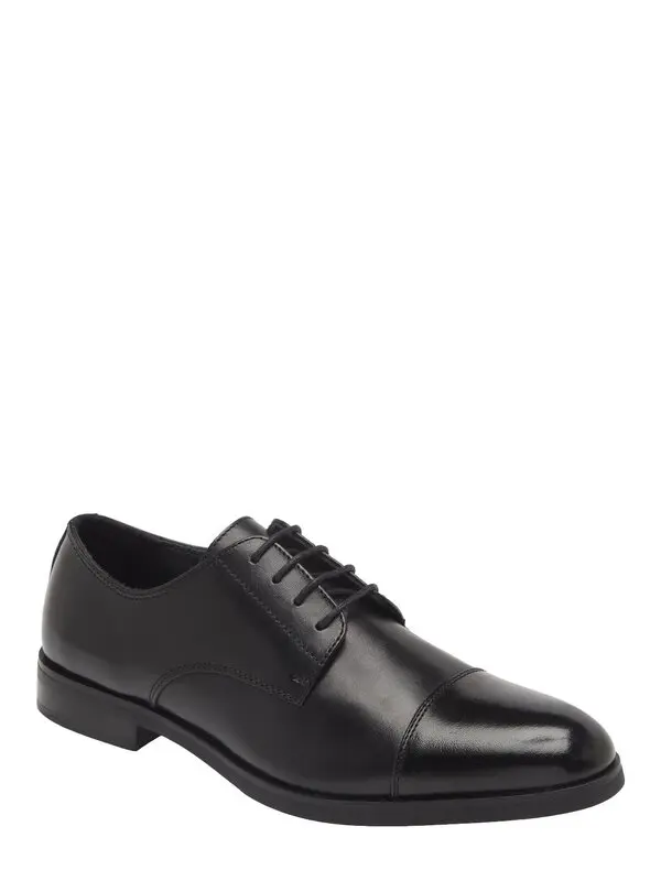 Nordstrom Elliott Cap Toe Lace-up Derby - Black