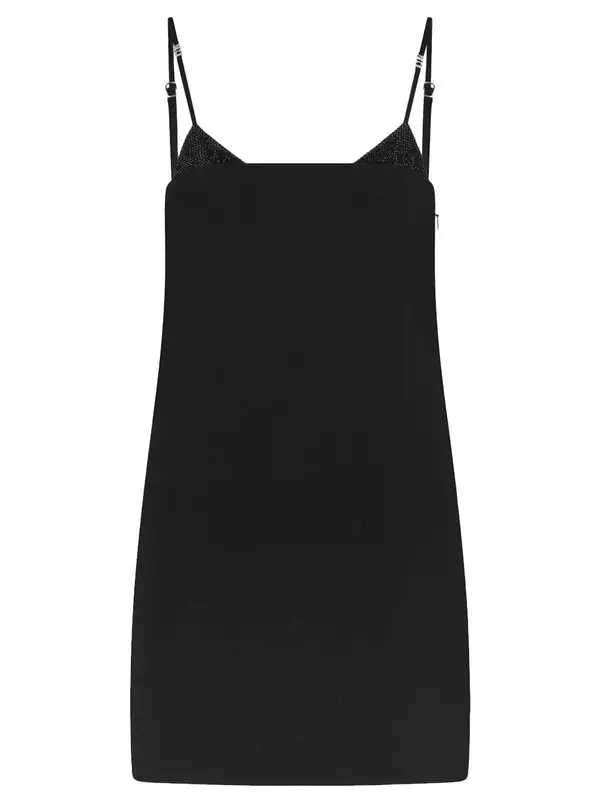 Dsquared2 Embellished Slip Minidress - Black