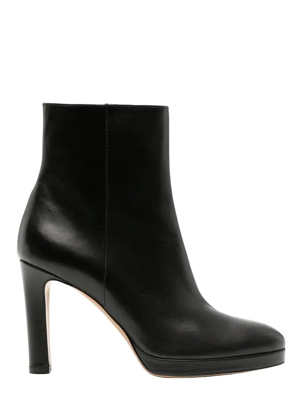 Roberto Festa Charlotte Leather Ankle Boots - Black