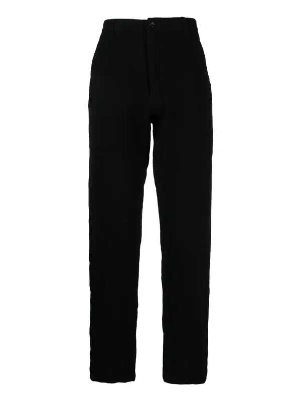 Comme Des Garçons Straight-leg Trousers - Black