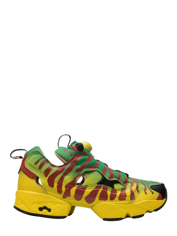 REEBOK Instapump Fury Og Jurassic Park Tour Vehicles Sneakers - Yellow