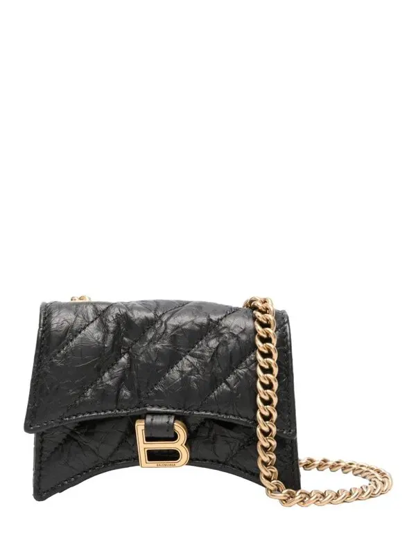 Balenciaga Crush Mini Bag - Black