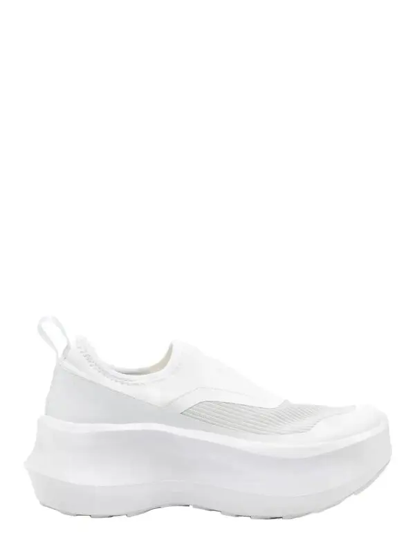 Comme Des Garçons X Salomon Slip-on Platform Sneakers - White