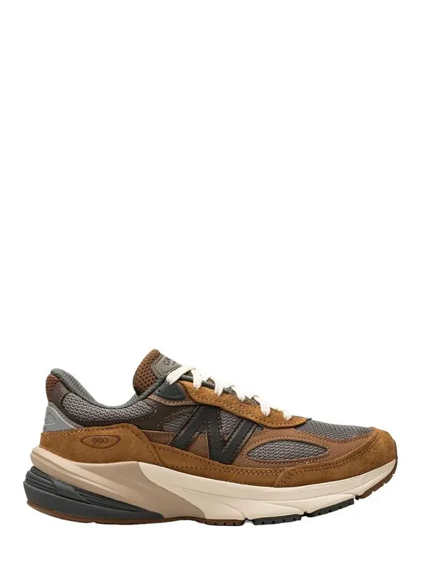 NEW BALANCE 990v6 Carhartt Sculpture Center Sneakers - Brown